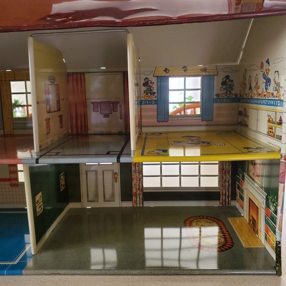 1950s Marx Litho Tin Dollhouse | eBay