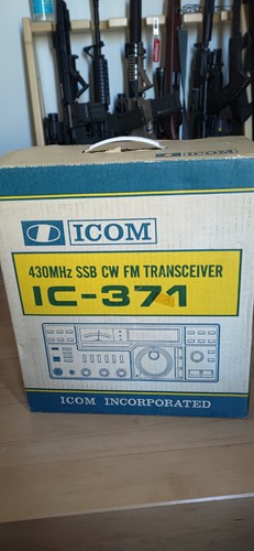 ICOM IC-371 all MODE FM, LSB, USB, CW original BOX and manual | eBay