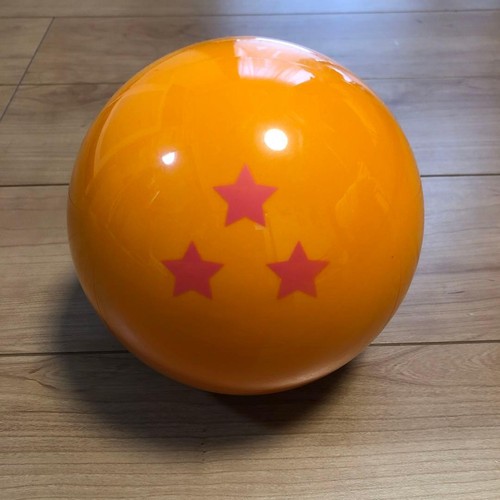 Dragon Ball Orange 3-Star Ball Glossy Sphere Collectible | eBay UK