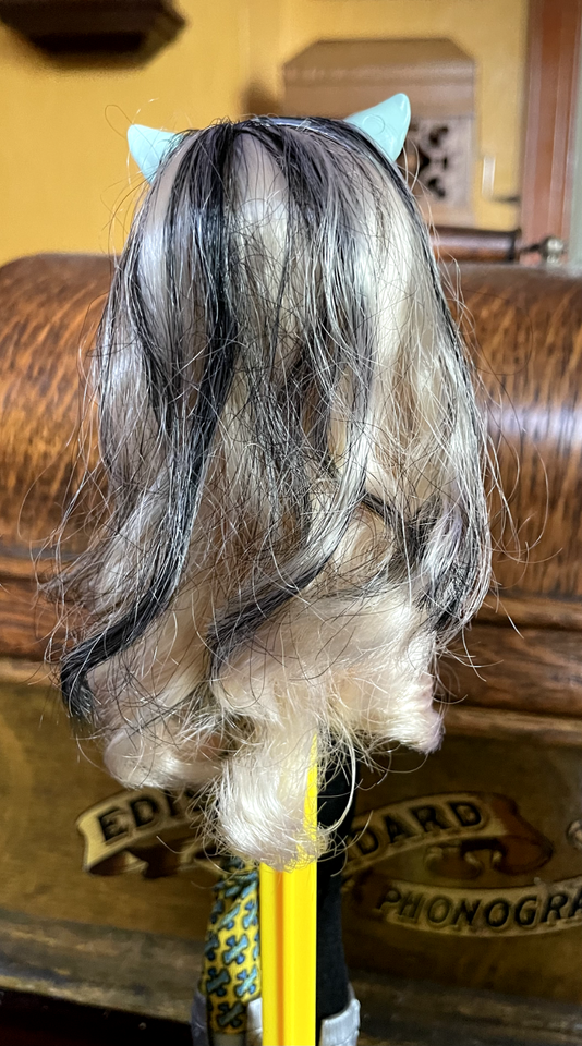 Incomplete Monster High Freaky Fusion Frankie Doll does Clawdeen 2014 ...