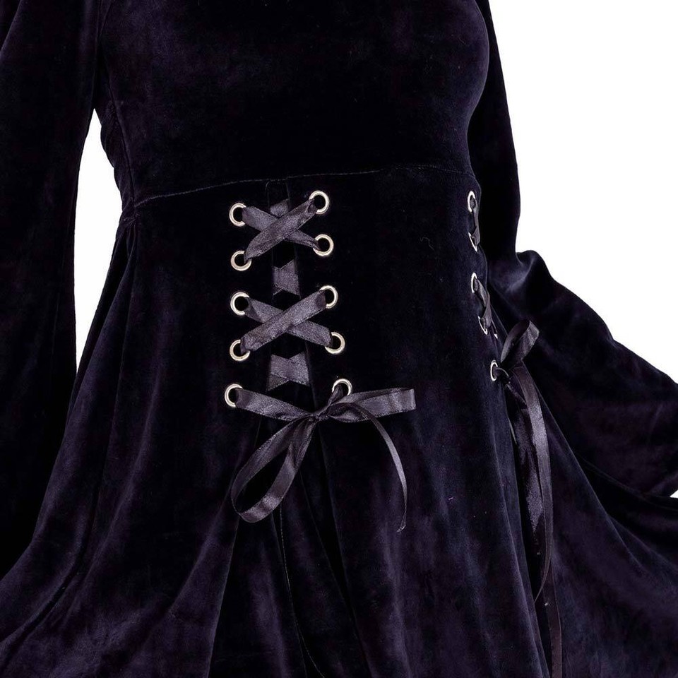 Poizen Industries Marion Velvet Babydoll Dress • Ships in 2-4 Weeks ...