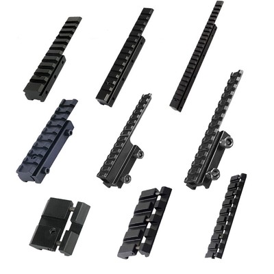 Dovetail Extension Weaver Picatinny Adapter Riser Rail 11mm to 20mm ...