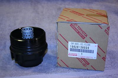 15620-36020 Oil Filter Housing Cap Assembly - Genuine Toyota Lexus ...