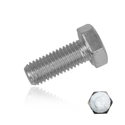 30x Sechskantschrauben + Sechskantmuttern mit Flansch M8x55 Edelstahl ...