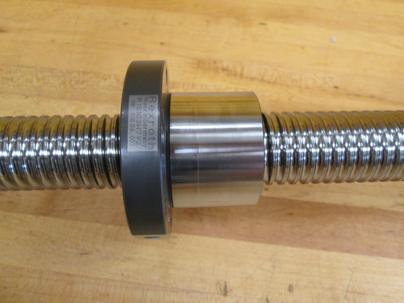 REXROTH PRECISION ROLLED BALL SCREW; 5mm LEAD, 32mm THREAD DIA ~NEW ...