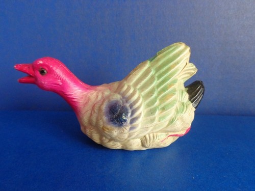 VINTAGE 5" CELLULOID DUCK RATTLE- MARKED CC- EN- 1930s | eBay