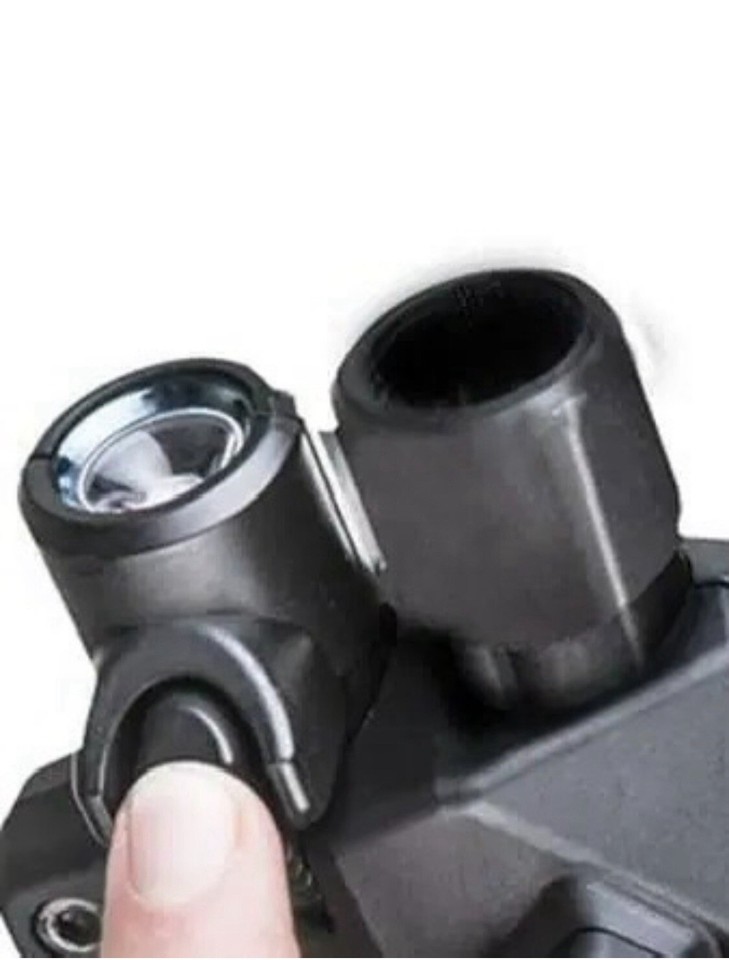 (4 PACK) MCK FLASHLIGHT and 3 BATTERIES CR123, Fits All Gens CAA MCK ...