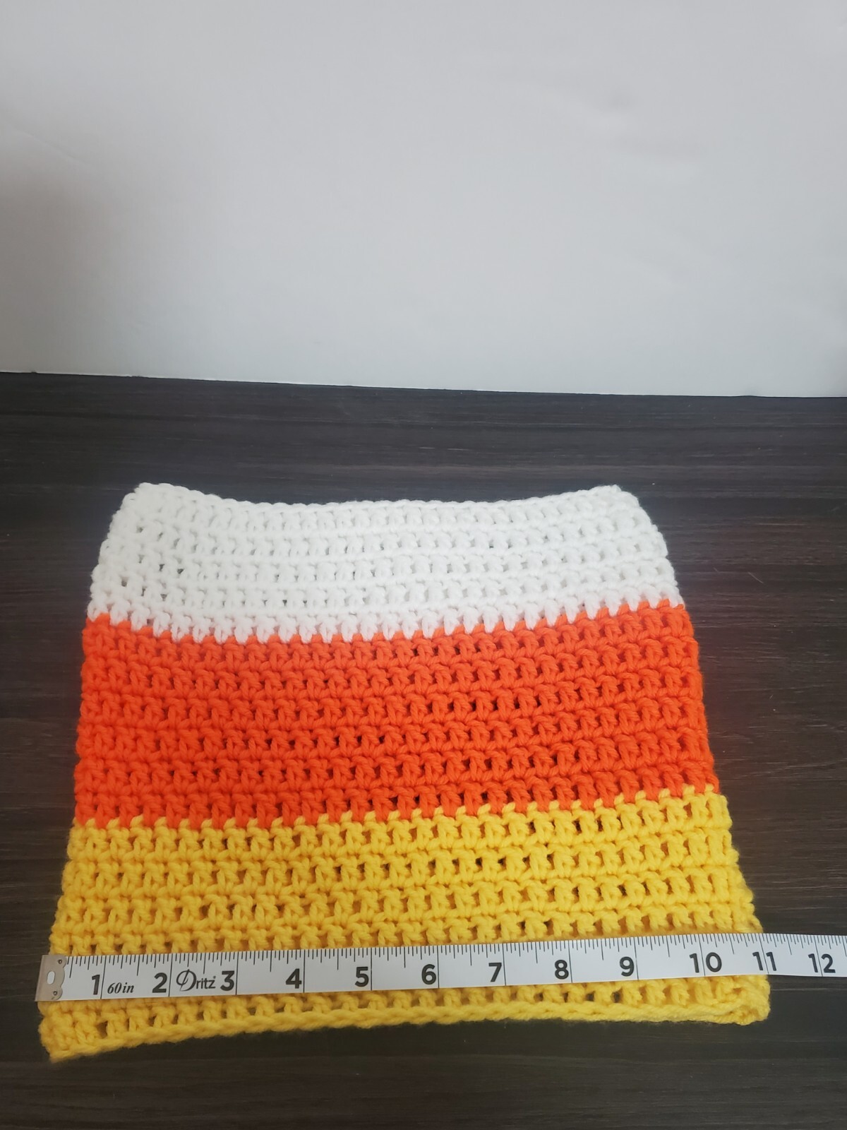 Crochet Handmade Candy Corn Cat Hat Beanie Halloween Fall Cat | eBay