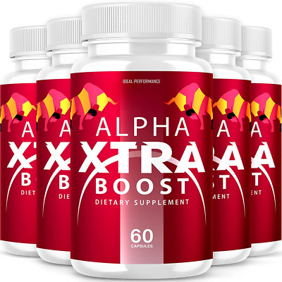 (5 Pack) Alpha Xtra Boost Alpha Extra Boost Pills (300 Capsules) | eBay