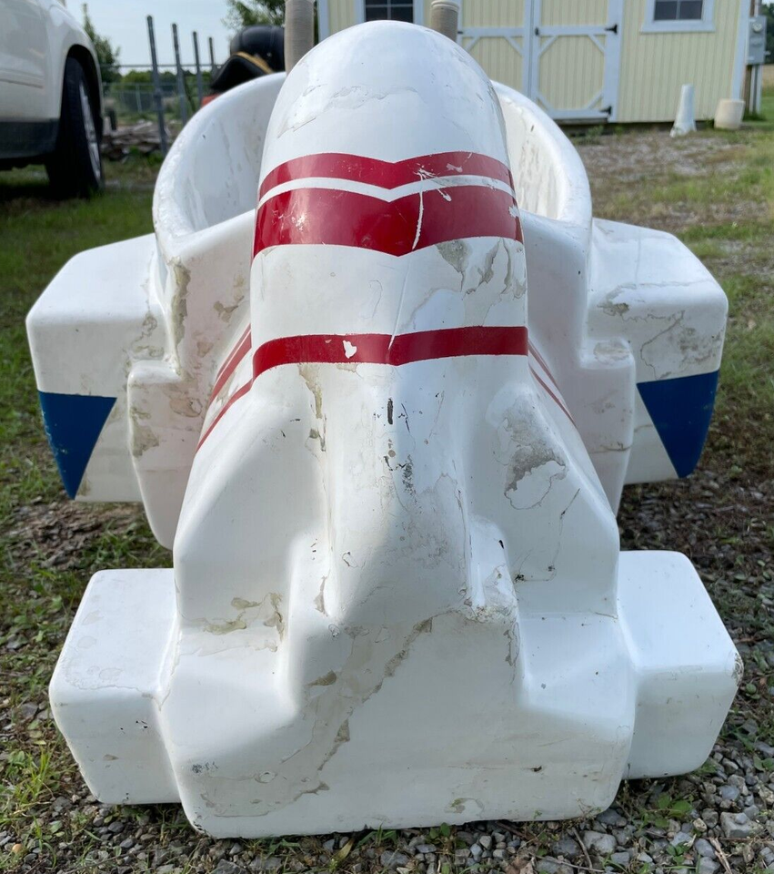 Vintage Coin Operated Space Ship? Speed Boat? Kiddie Ride 60" X 24 ...