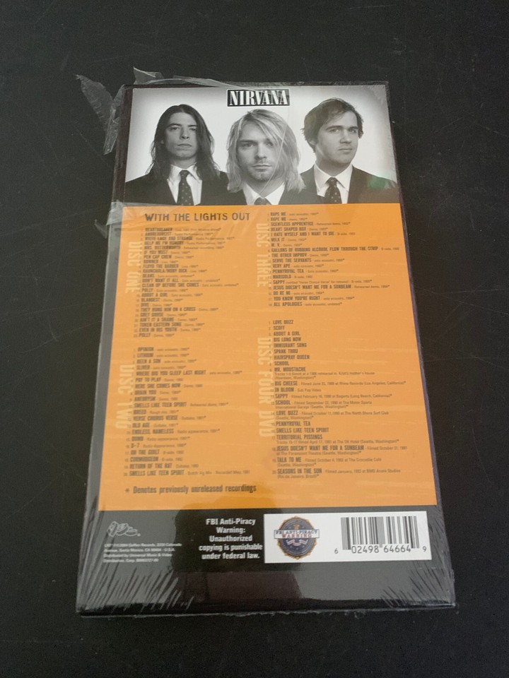 Nirvana With the Lights Out 3-CD Deluxe Edition Boxed Set | eBay