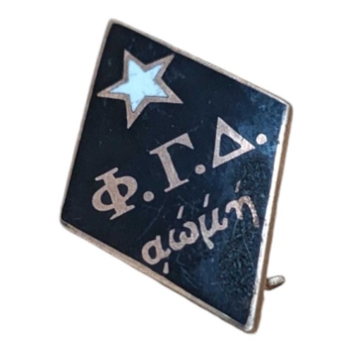 14K Yellow Gold Phi Gamma Delta Fraternity Pin Vintage Sorority | eBay
