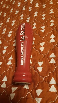 La Rossa Birra Moretti Beer Tap Handle | eBay