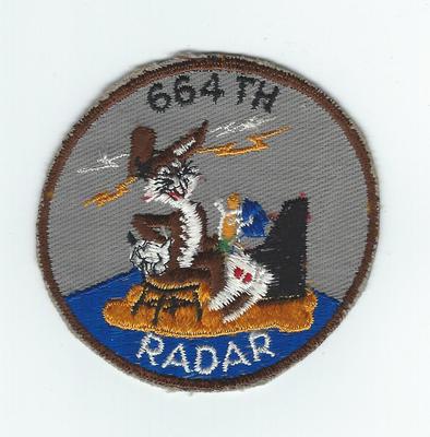 60s 664th RADAR SQUADRON patch | eBay