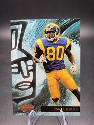 1996 Isaac Bruce Topps Gilt Edge 85 St Louis Rams FREE Shipping | eBay
