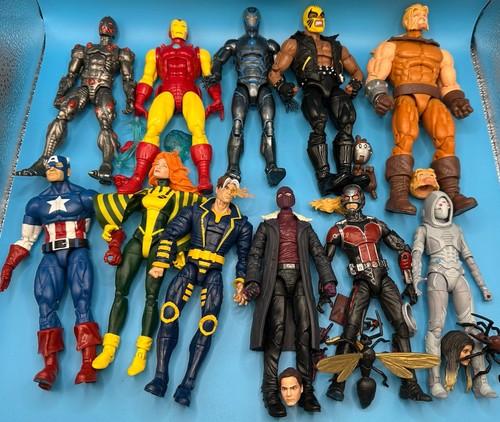 Marvel Legends Figure Lot Ant-Man Ultron Captain America Iron Man Nate ...
