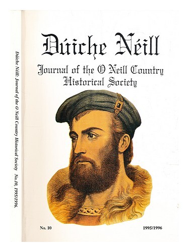 O NEILL COUNTRY HISTORICAL SOCIETY D iche N ill : journal of the O ...