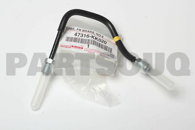 47316KK020 Genuine Toyota TUBE, FR BRAKE, NO.6 47316-KK020 | eBay