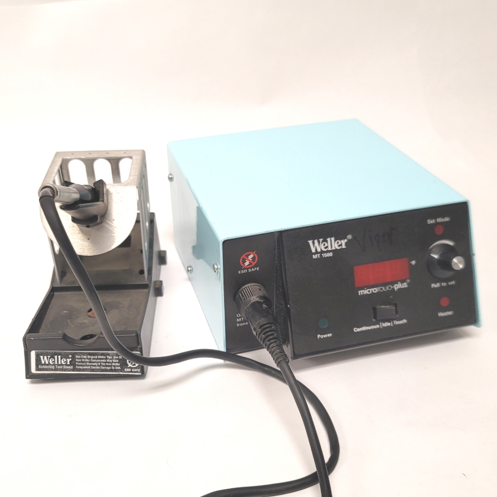 Weller MT1500 Micro Touch Soldering Station With MT1501 400-800°F, 150W ...