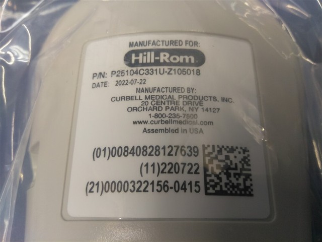 Hill-Rom P25104C331U-Z105018 Nurse call Hand Held Remote Pillow Speaker ...