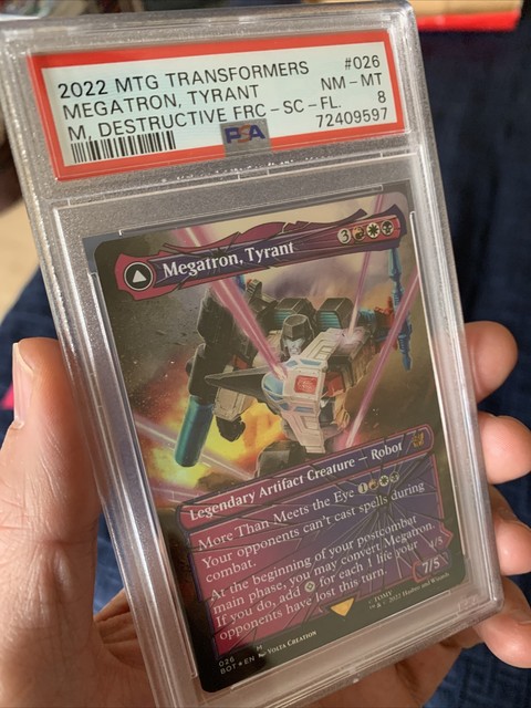 MTG Megatron, Tyrant // Megatron, Destructive Force Transformers 026/ ...