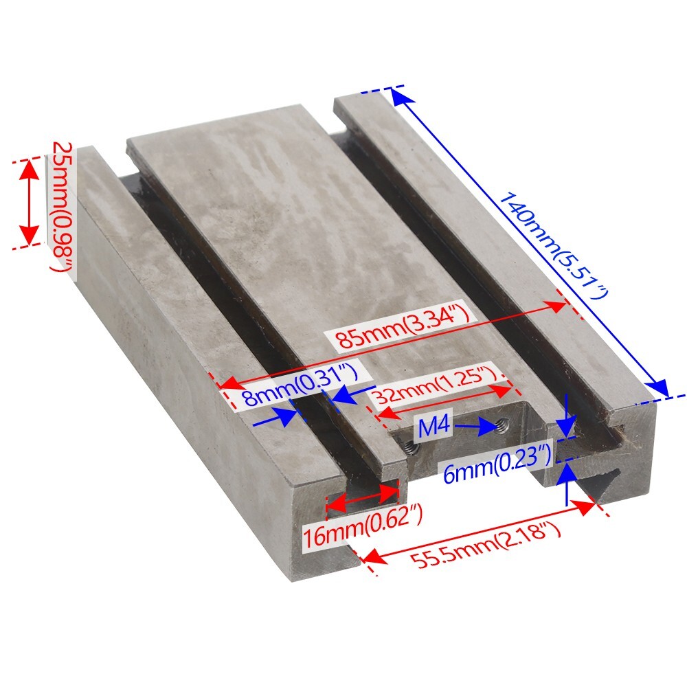 Lathe Cross Slide for SIEG C1/M1/Grizzly M1015/Compact 7/G0937/SOGI M1 ...