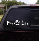 Fire Life Decal Stickers Firefighter Skull Car Truck Window Wall 22 ...