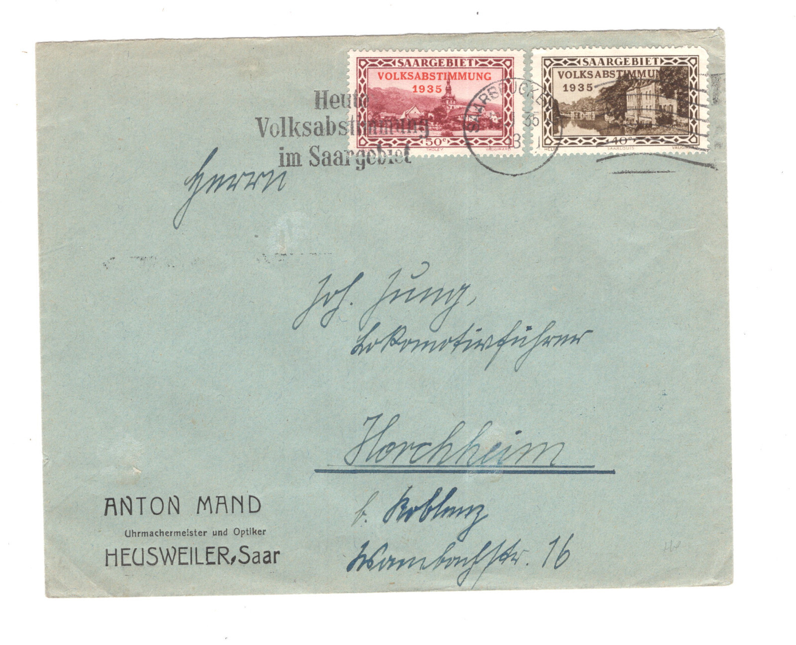 Saar large cpver overprinted stamps | eBay