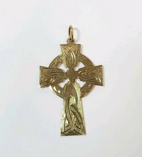 celtic irish cross pendant - Gem