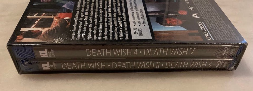 THE DEATH WISH COLLECTION (Blu-ray, 2025) Charles Bronson; BRAND NEW ...
