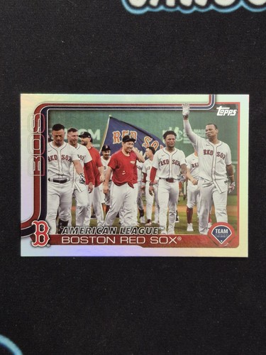 2025 Topps #264 Boston Red Sox - Rainbow Foil | eBay