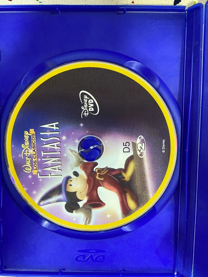 Fantasy DVD The Classics of Walt Disney Spanish English Portuguese | eBay