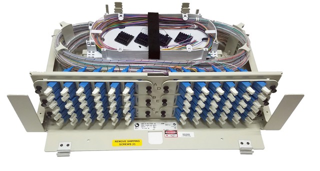 Commscope FPX-3FRP07-722 Termination/Splice Panel 72 Ports SC/UPC ...