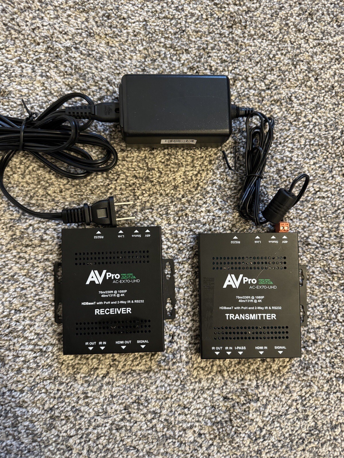 AVPro Edge AC-EX70-UHD-BKT 4K HDMI Extender (Tx/Rx) Kit via HDBaseT | eBay