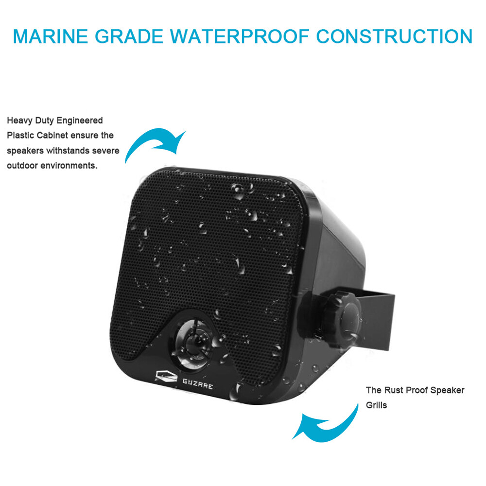 Marine Audio System Waterproof Outdoor Boat Speaker Box Garden for Car ...