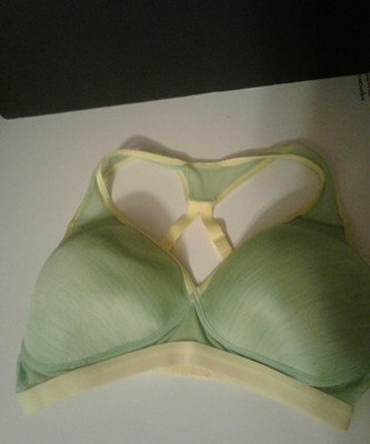 Wacoal 856234 Racerback Sports Bra 34B Wire Free Jade Lime Low Impact ...