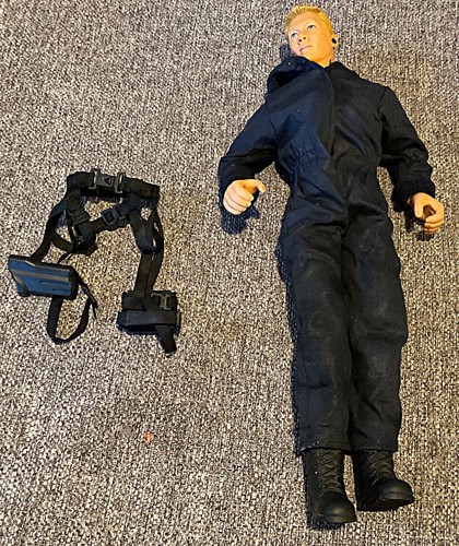 VTG GI Joe Power Team 12” Action Figure w/ Jump Suit and Acc Belt | eBay