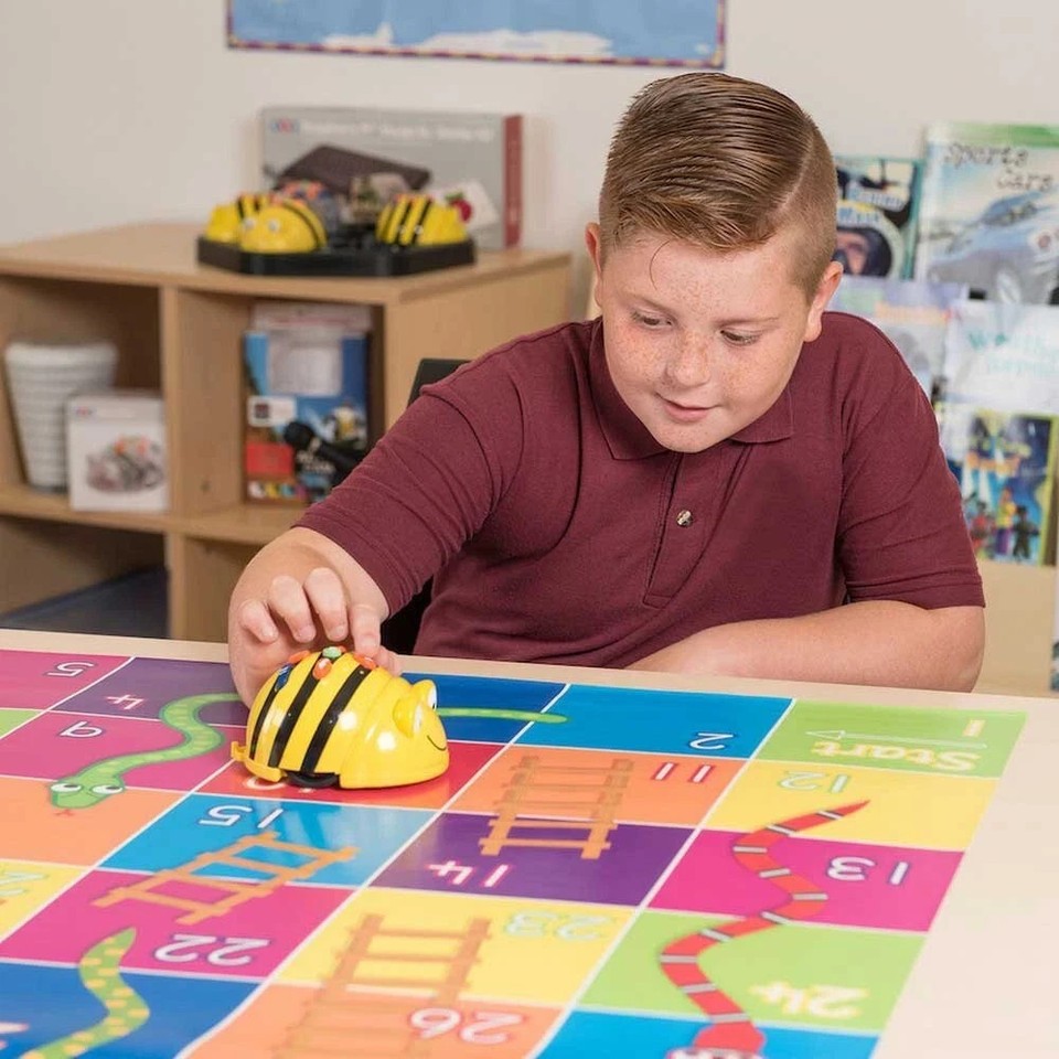 Bee-Bot Programmable Floor Robot 1 Pack New by TTS Next Day Delivery ...