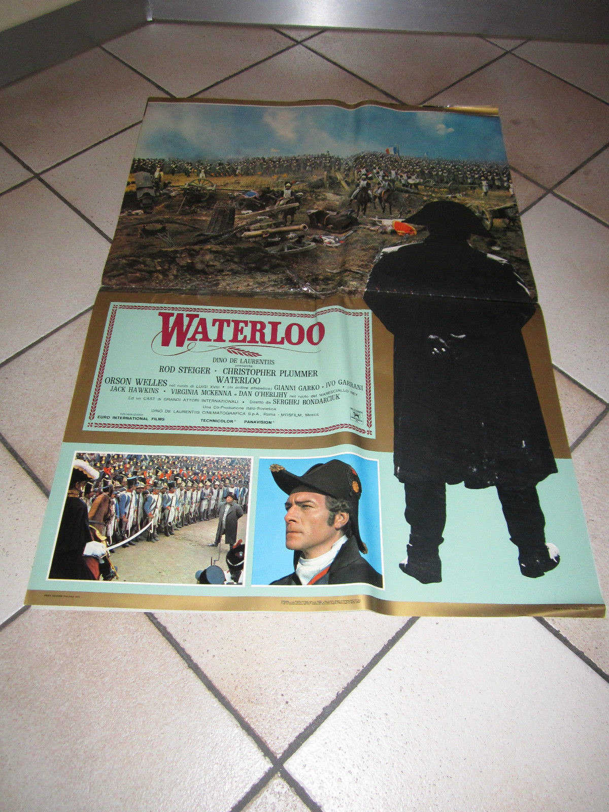 SOGGETTONE WATERLOO ROD STEIGER ORSON WELLES NAPOLEONE 1970 | eBay