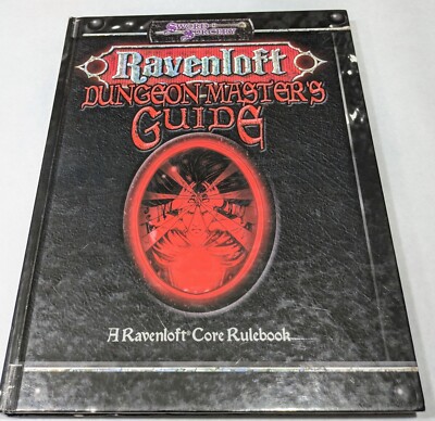 D&D Sword & Sorcery Ravenloft d20 Dungeon Master's Guide NM BX 936 | eBay