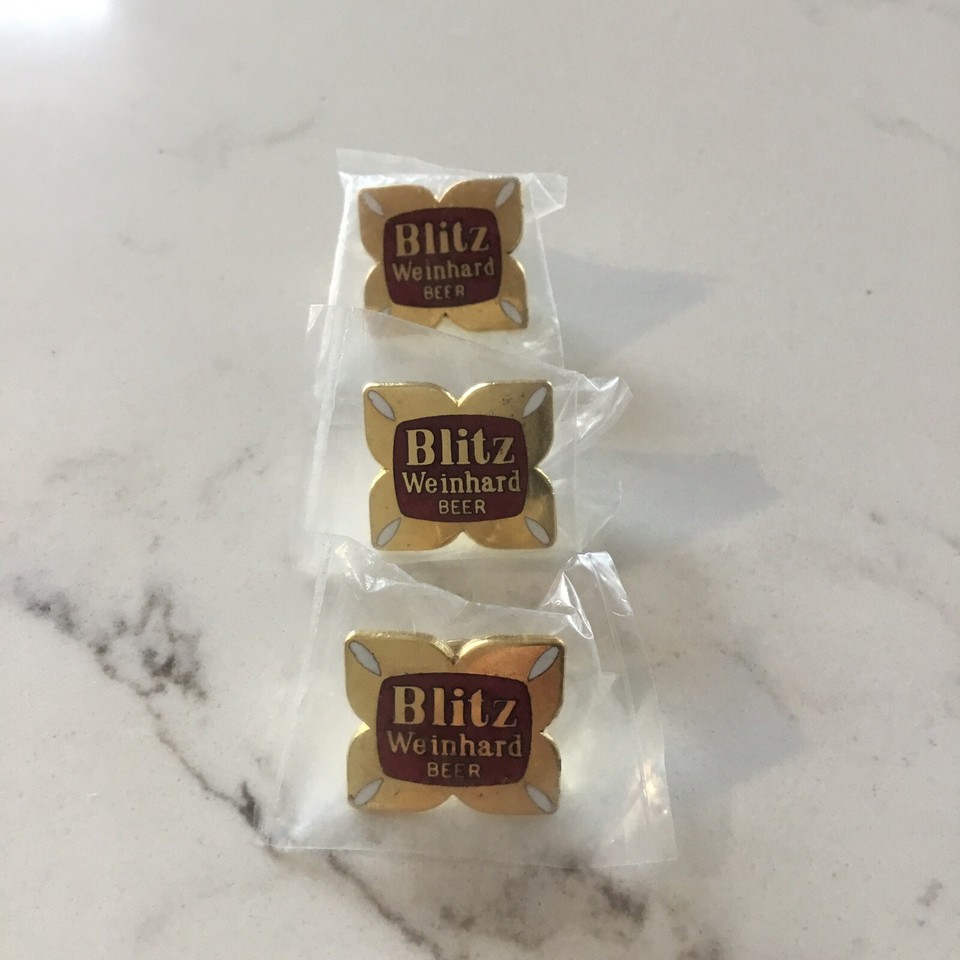 Vintage Blitz Weinhard Beer Pins Lapel pins-employee owned 60-70's ...