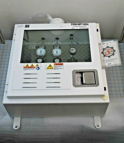 2-VVPR60GV-1/4 / CSSB-IMFT-0024 500 LEAK DETECTOR GAS BOX, 434, NH3 ...