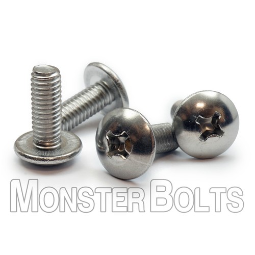 Bulk Qty 1,000 - M6 x 20mm Phillips Truss Machine Screw A2 Stainless ...