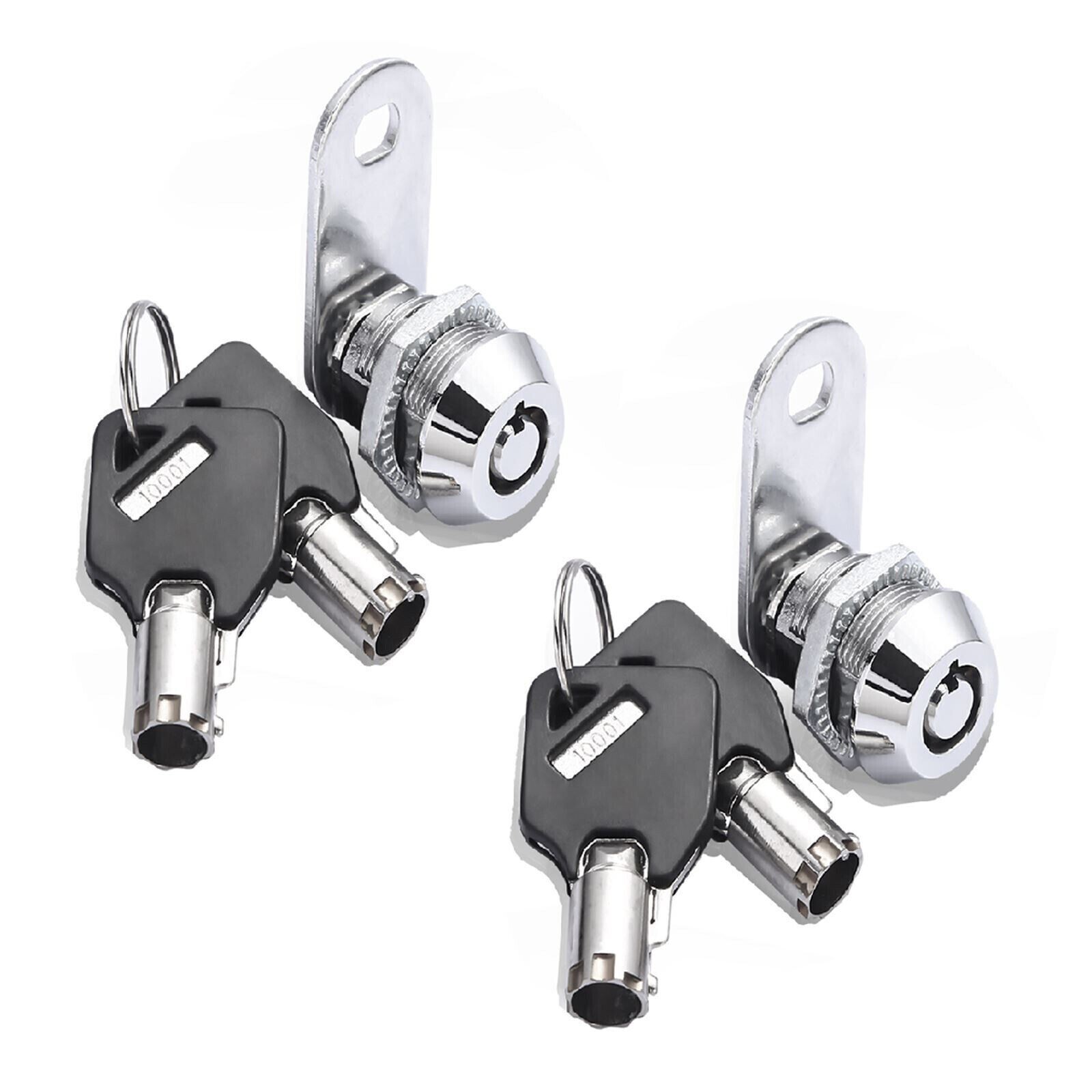 2Pack Locks 5/8" Tubular Cam Lock for Camper Cabinet Drawer Toolbox ...