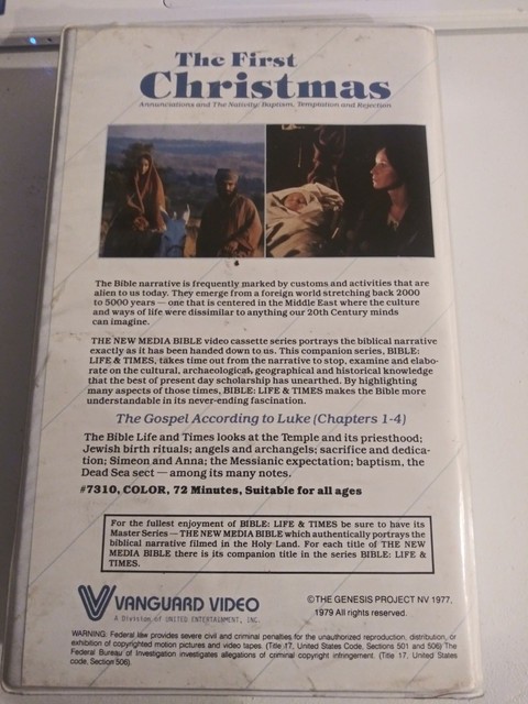 The First Christmas (VHS, 1990) for sale online | eBay