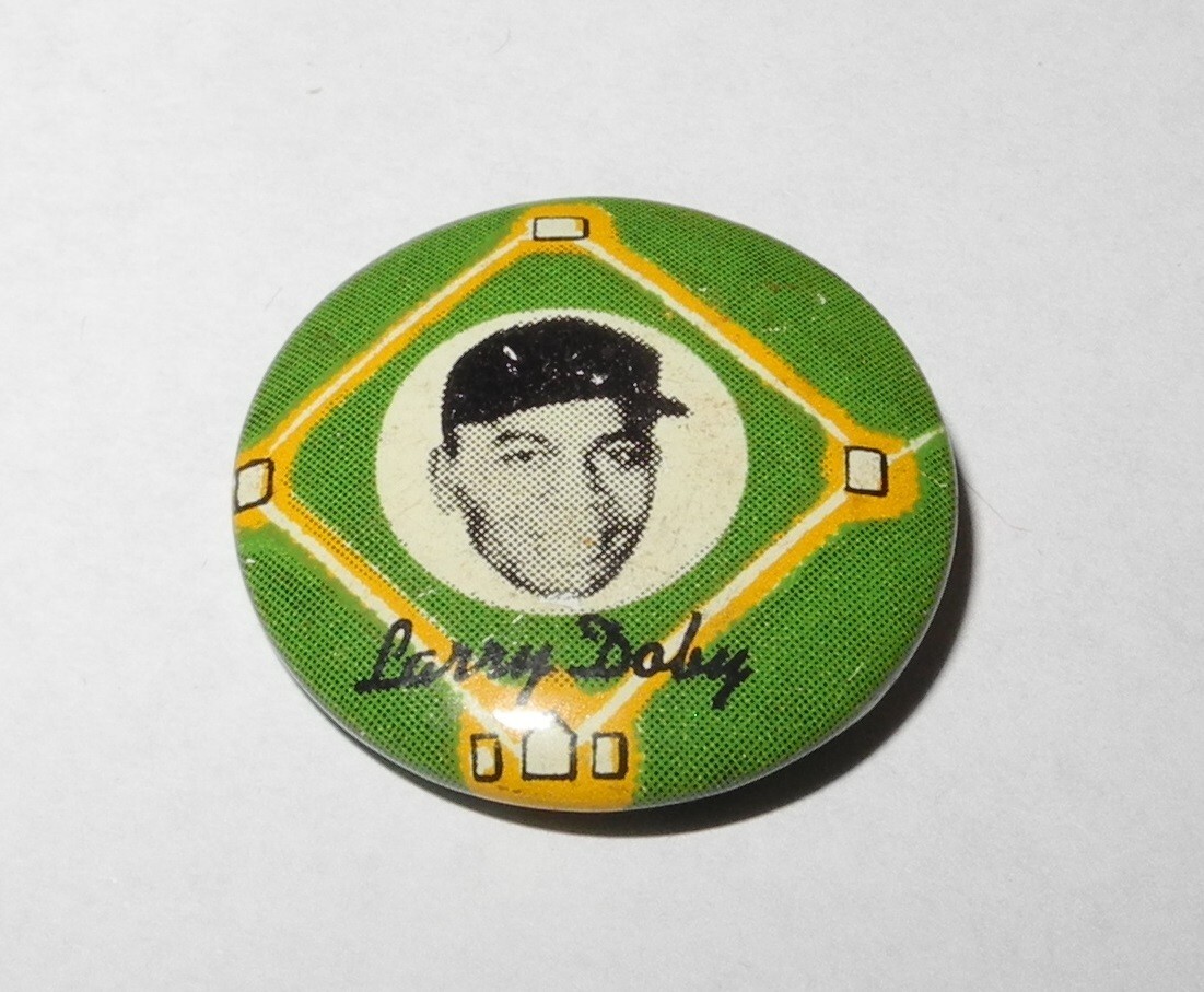 1956 Yellow Basepath PM15 Baseball Pin Larry Doby Cleveland Indians ...