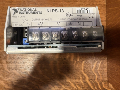 National Instruments 48VDC Power Supply NI PS-13 | eBay