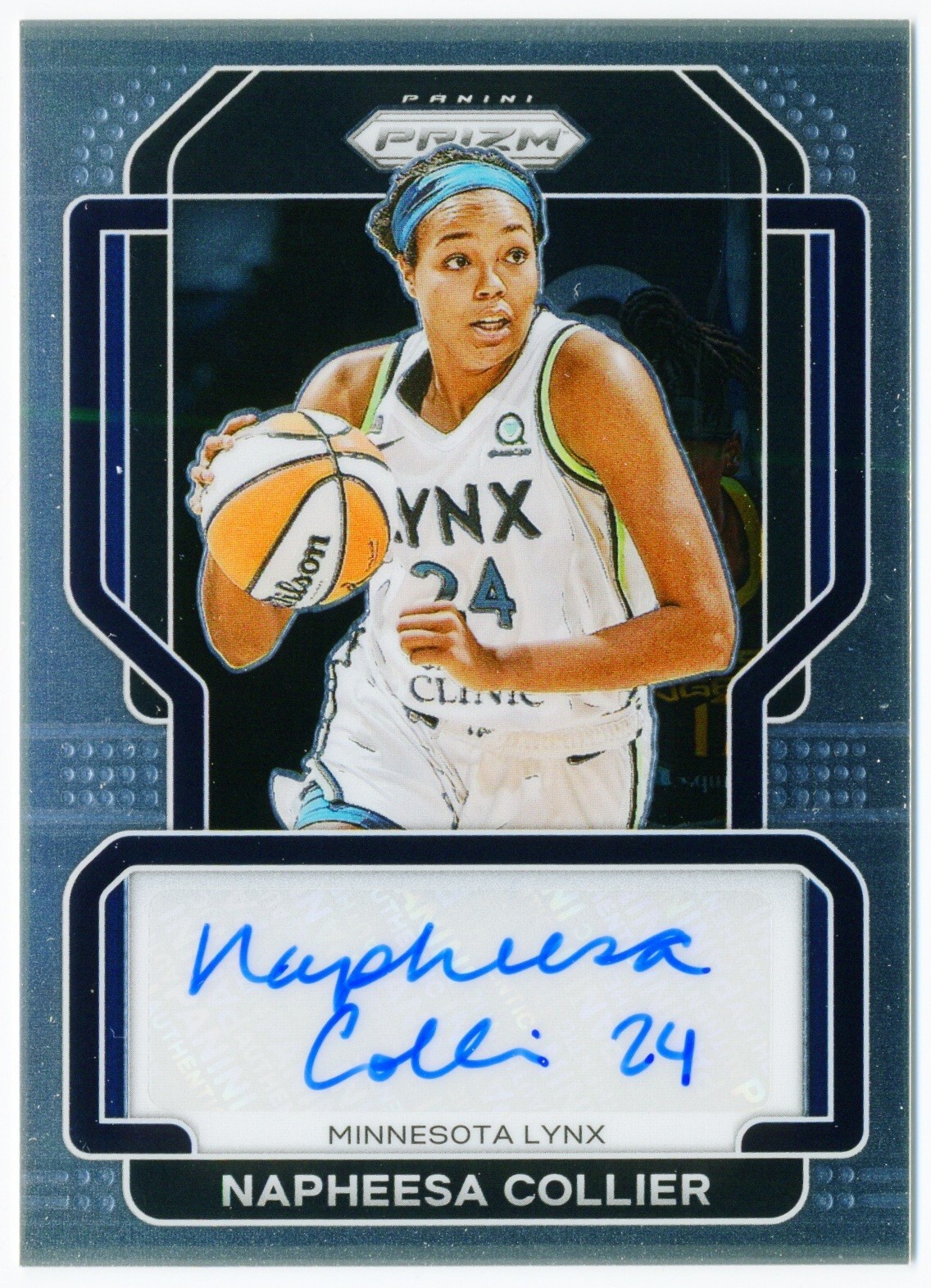 2022 Panini Prizm NAPHEESA COLLIER Autograph Auto Signature Lynx WNBA ...