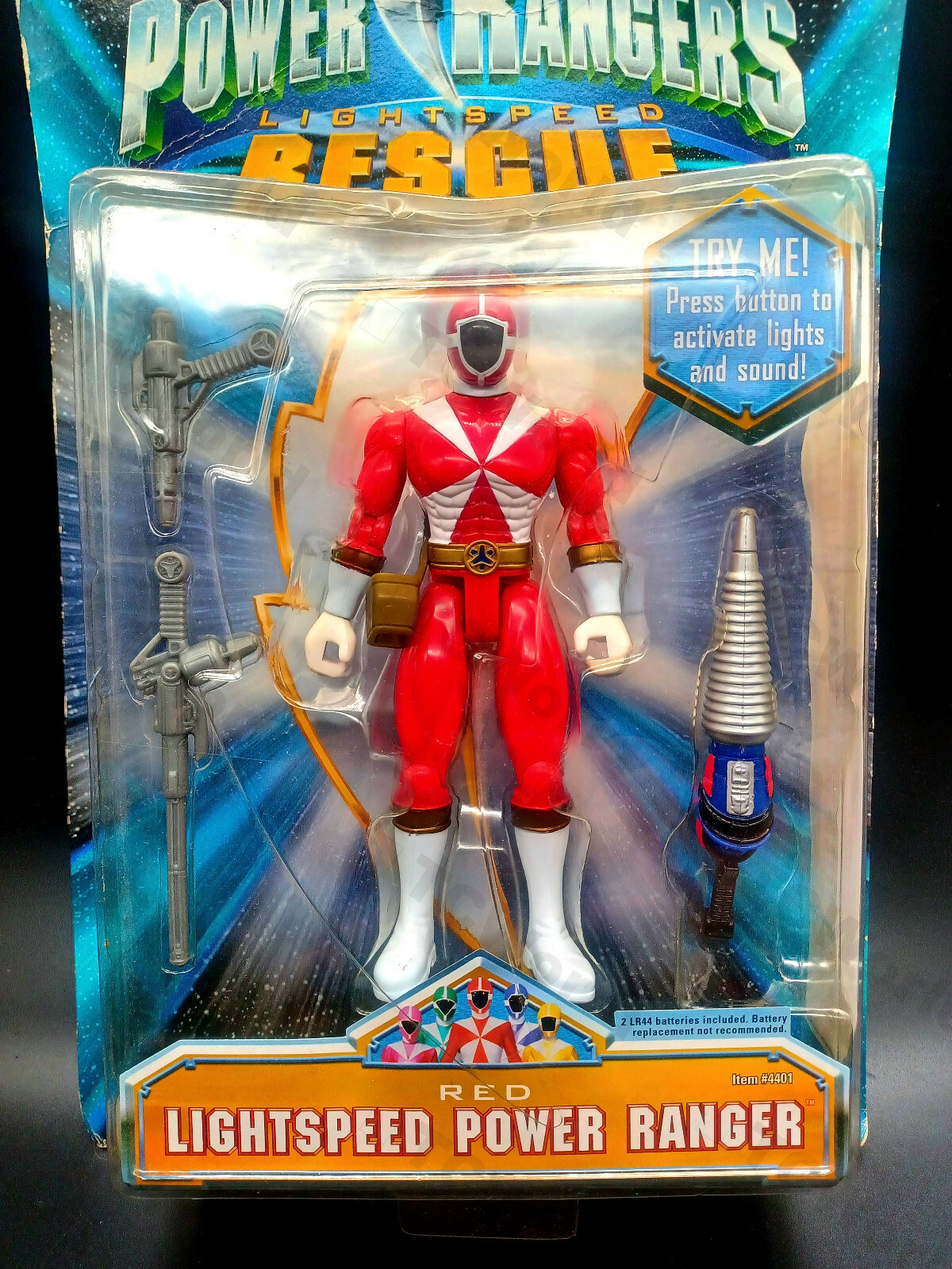 Power Rangers Lightspeed Rescue Red Ranger