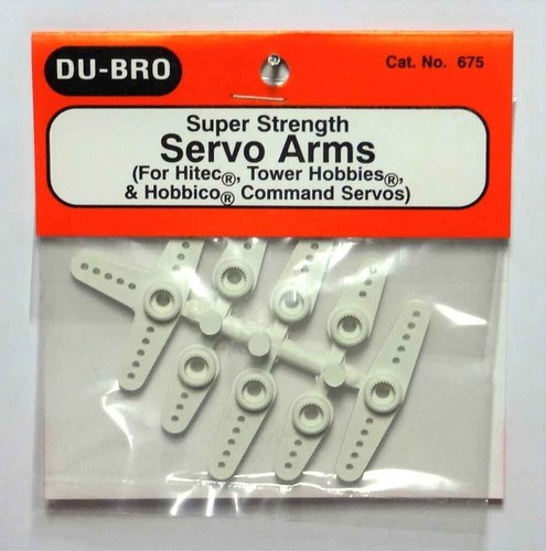 GENUINE NOS DU-BRO LONG SUPER STRENGTH SERVO ARMS ( PACKAGE OF 8 )( CAT ...